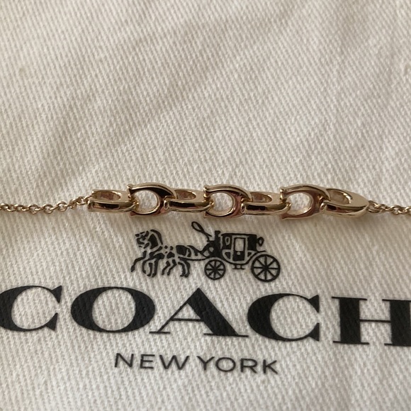 Coach | Jewelry | Coach Signature C Necklace | Poshmark